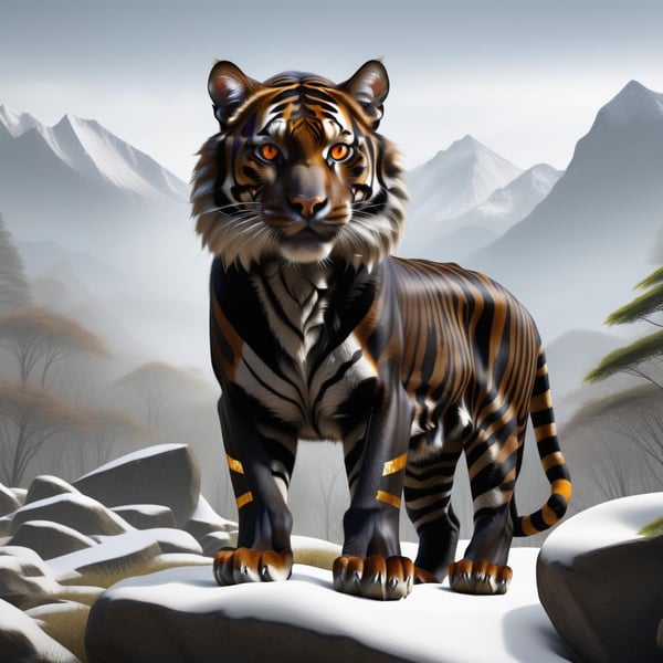 black tiger - V1 | Stable Diffusion Model - LORA | Tensor.Art