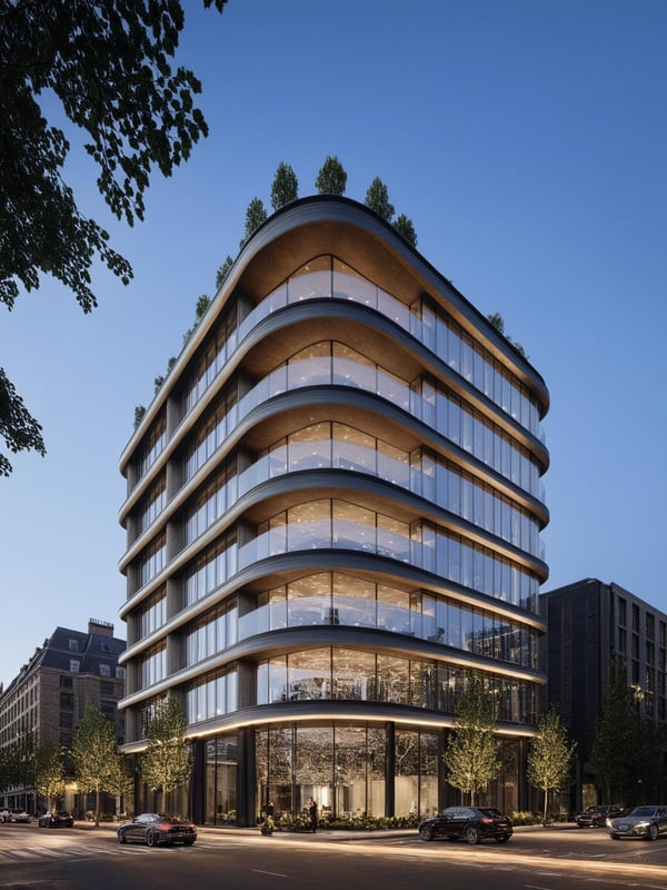 JJ's Architecture - Office Building - XL v1.0 | Stable Diffusion Model ...