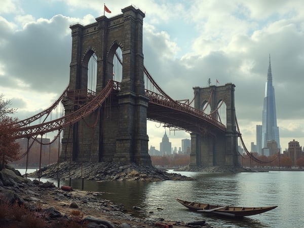 Destroyed bridge - 2024-11-05 22:16:58 | FLUX - LORA | Tensor.Art