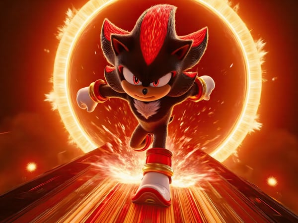 Shadow The Hedgehog The Movie 3D Animation... | Tensor.Art | Tensor.Art