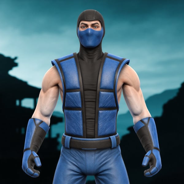 Characters - Klassic Sub-Zero | FLUX - COLLECTION | Tensor.Art