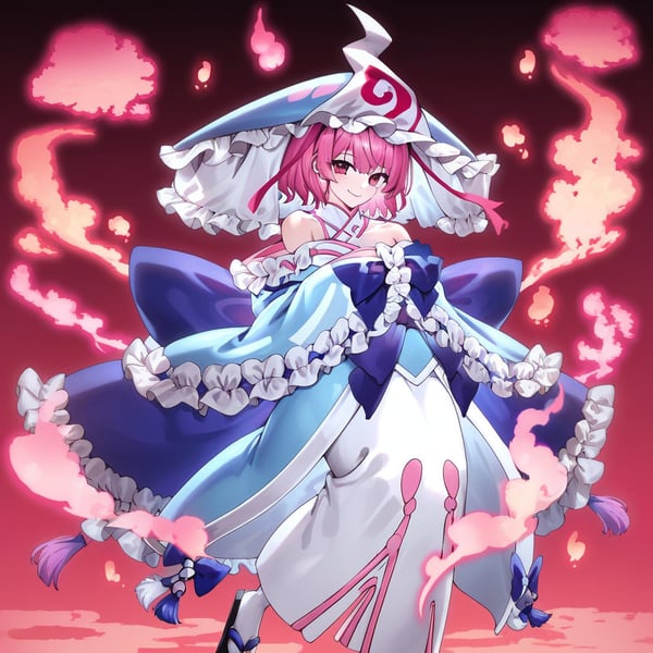 Saigyouji Yuyuko 【幻想eclipse】【Touhou/東方Project】 - Original | Stable ...