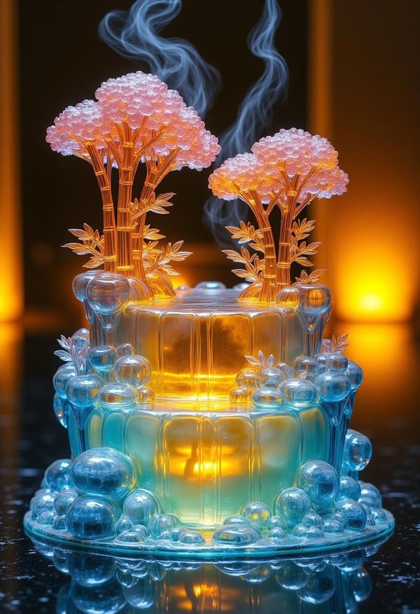 Colorful Glass Statues FLUX @Ethanar - V2 | image created by Ethanar ...