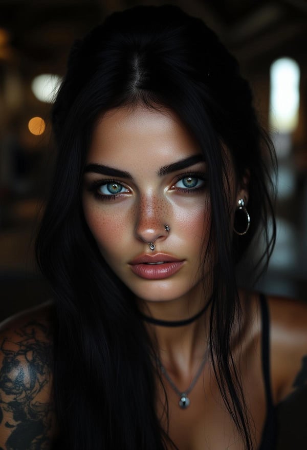 Facial Piercing •••FLUX••• @Ethanar - V1 | FLUX - LORA on TensorArt ...