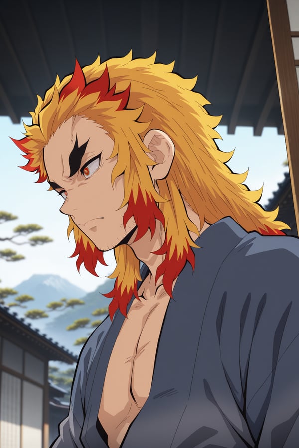 Shinjuro Rengoku - Kimetsu no Yaiba | Tensor.Art | Tensor.Art