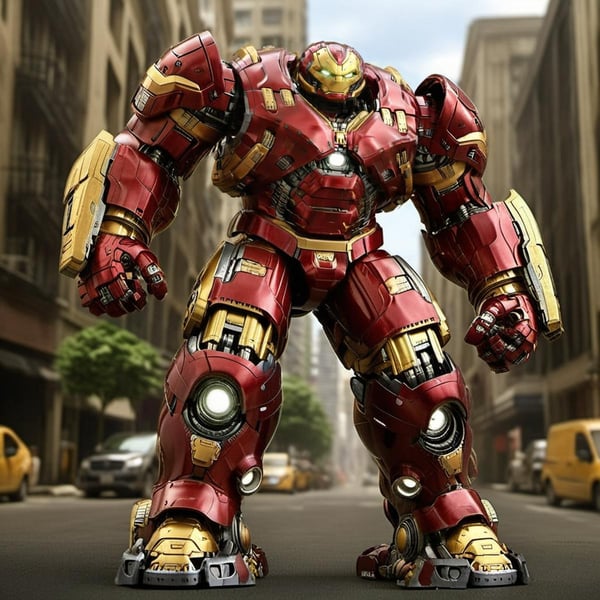 Hulkbuster Armor - Iron Man - Flux1.D & SDXL - v1.0 SDXL | Stable ...