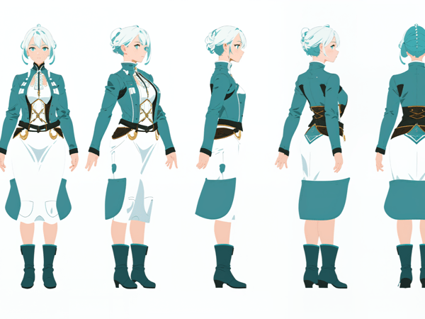 CS Character Turn Design SD15 | ComfyUI Workflow | Tensor.Art
