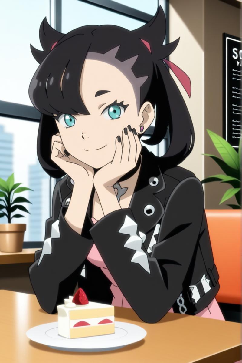 Looking Back Pose Anime Marnie Pokemon Sword And Shield