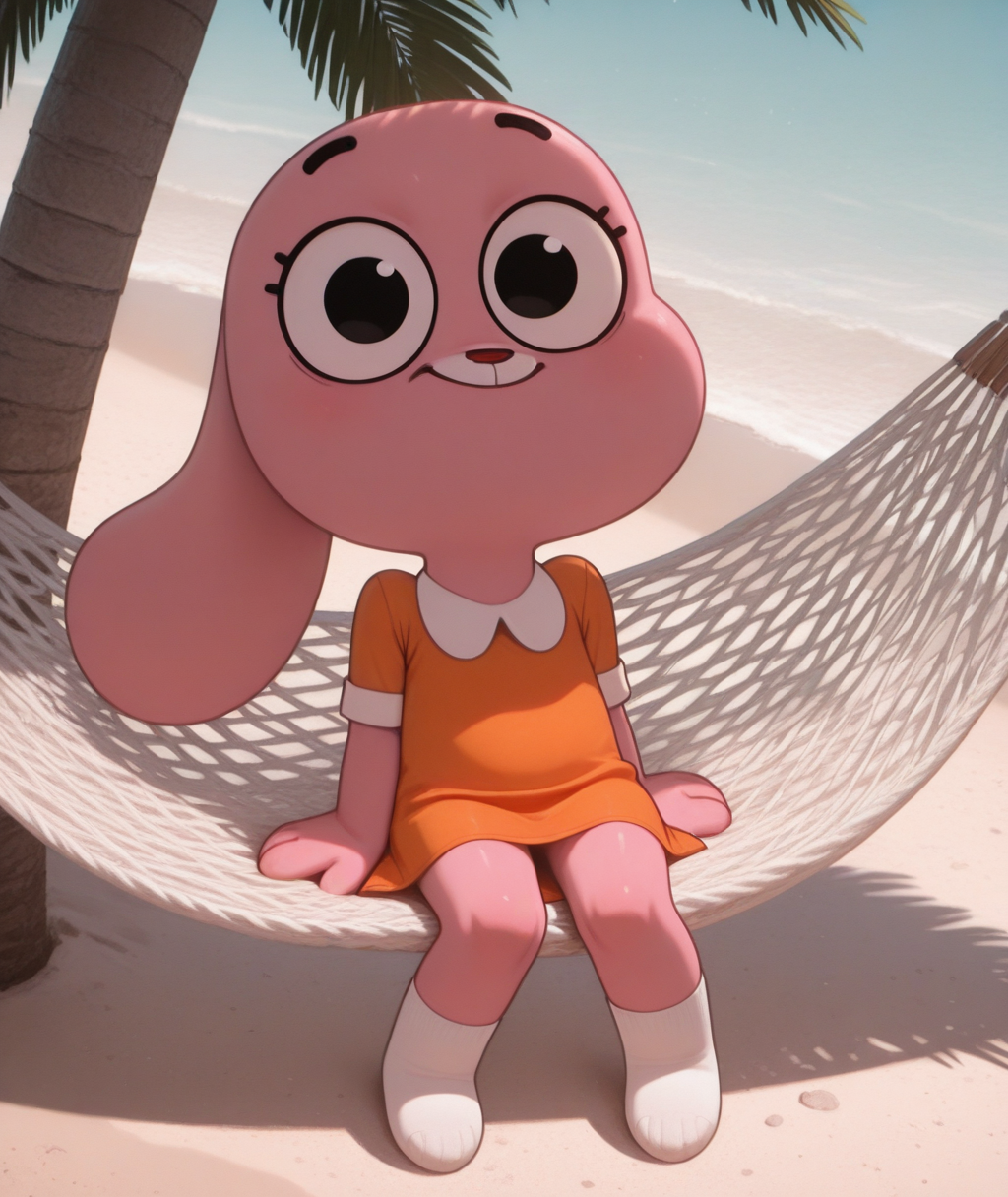 Anais Watterson The Amazing World Of Gumball Crossover