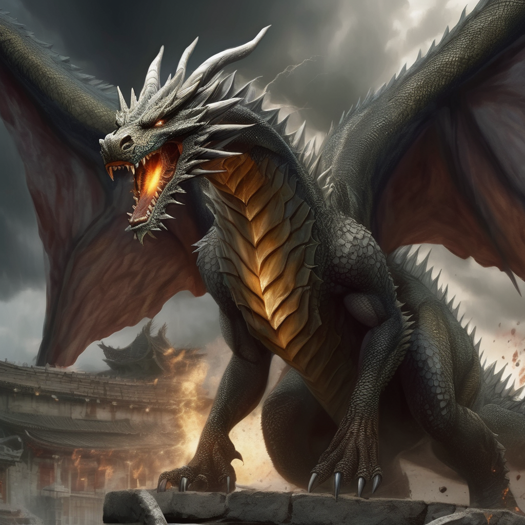 Medieval Dragon Wallpaper