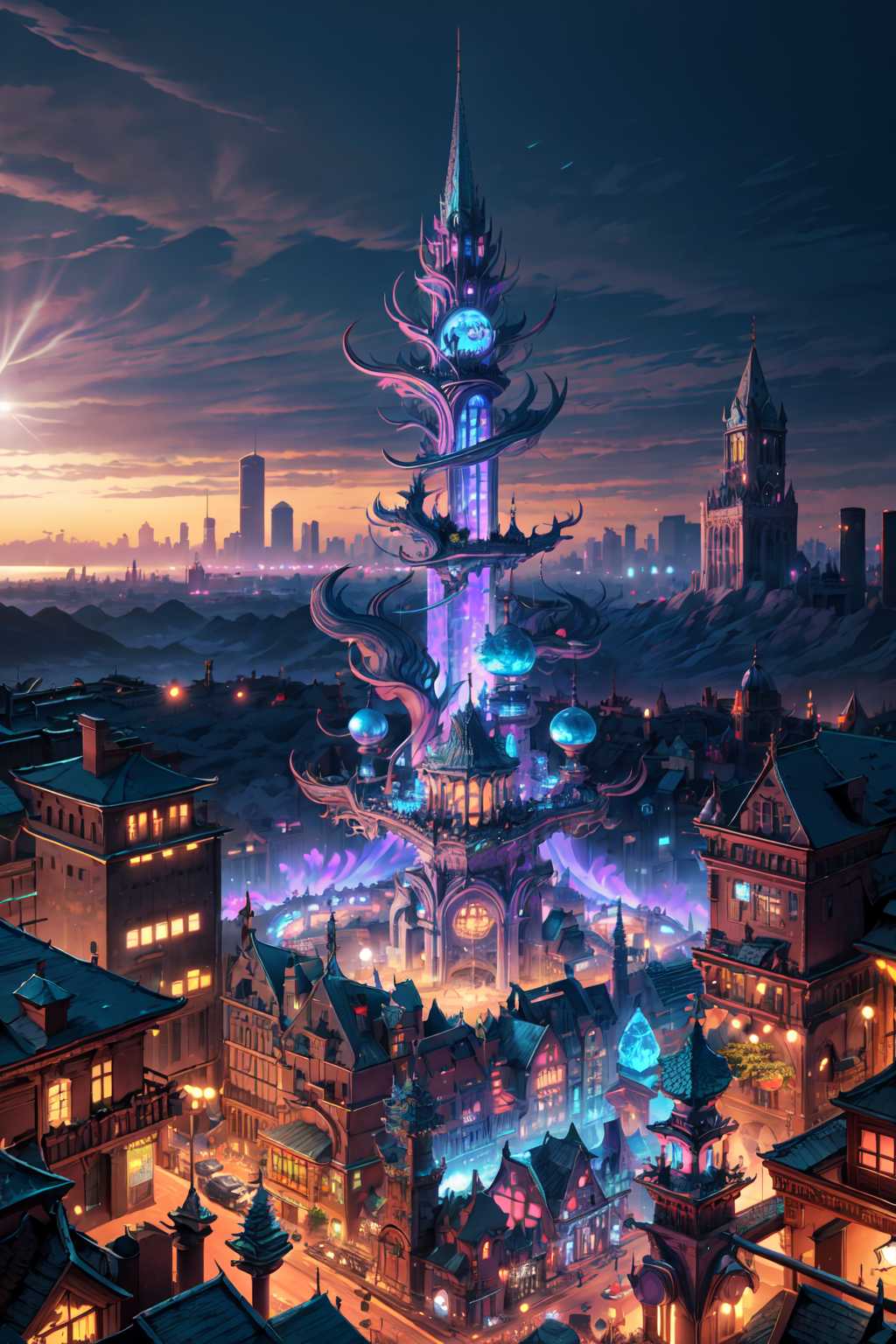 Magical Fantasy City