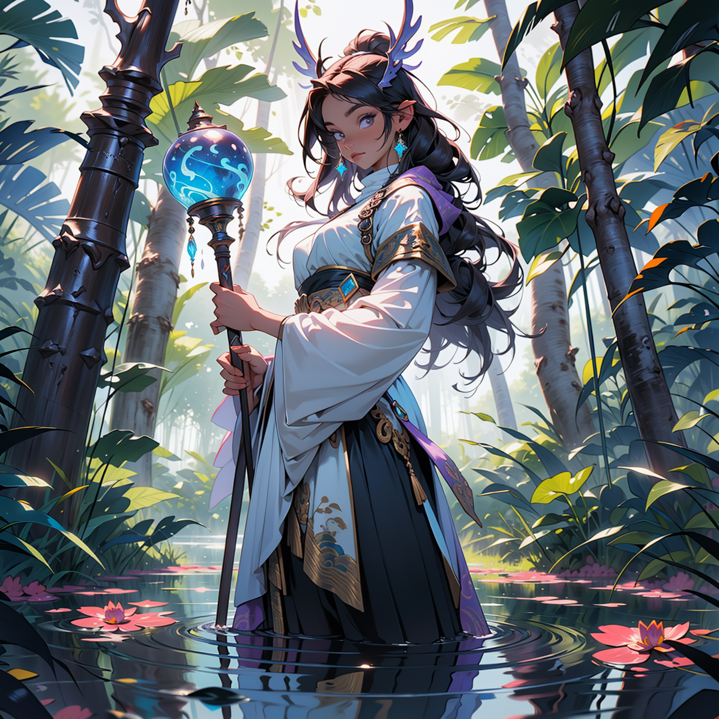 Anime Water Staff