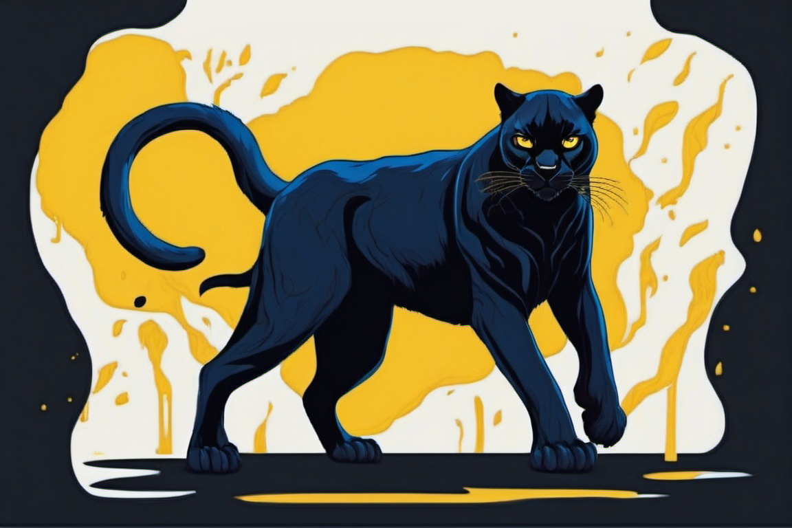 Panther Eyes Vector
