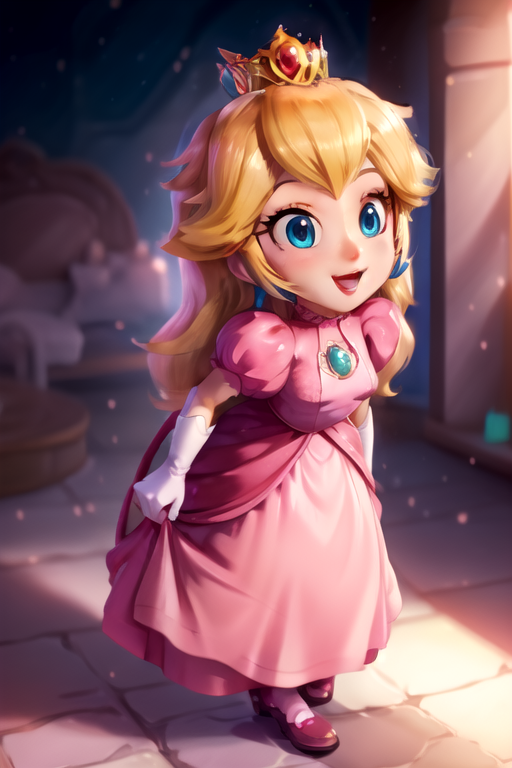 Princess Peach And Mario Fan Art