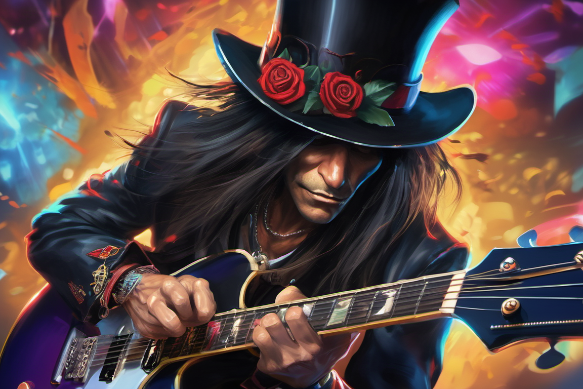 Slash Guitar Wallpaper