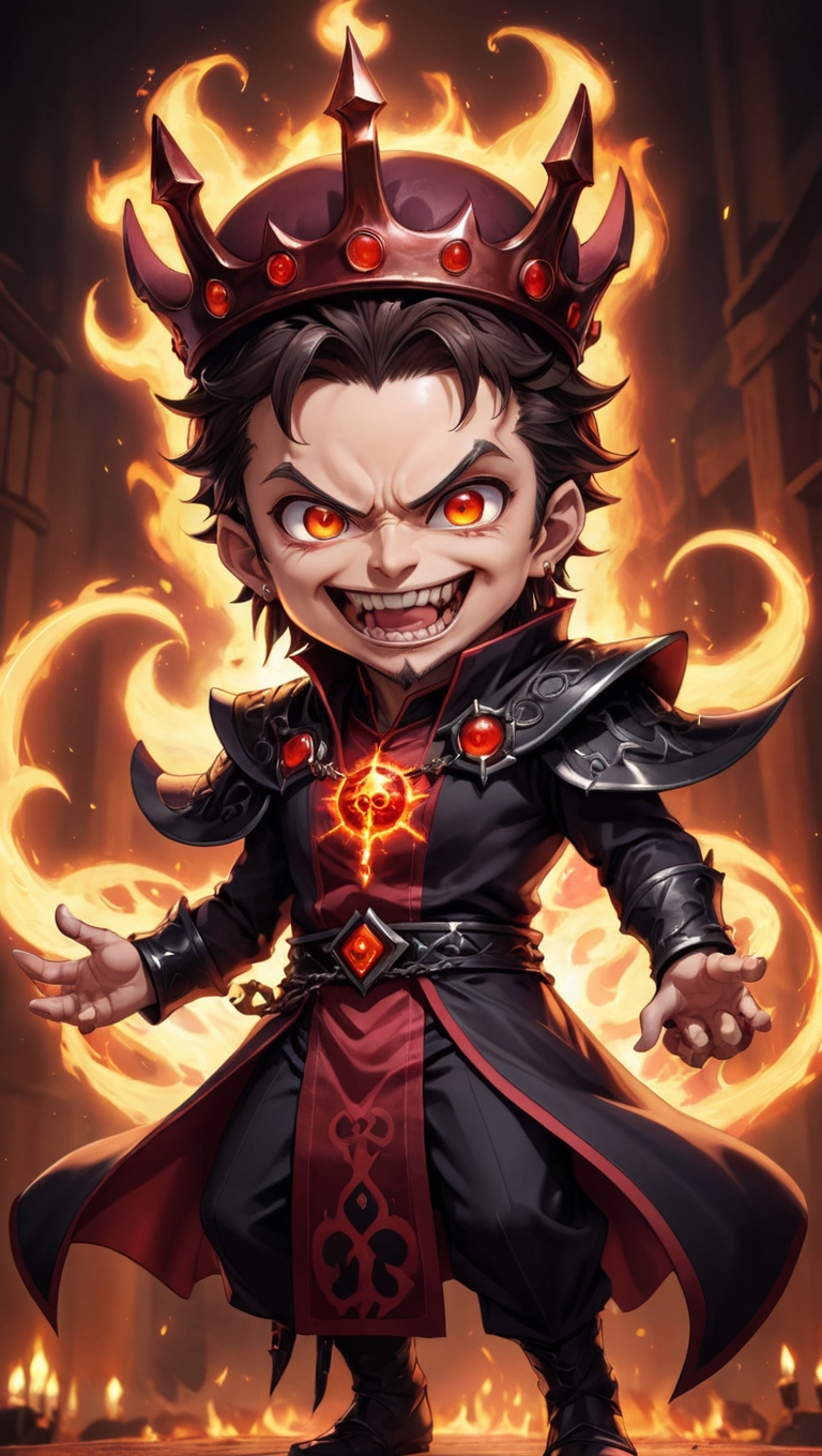 Evil King Cartoon